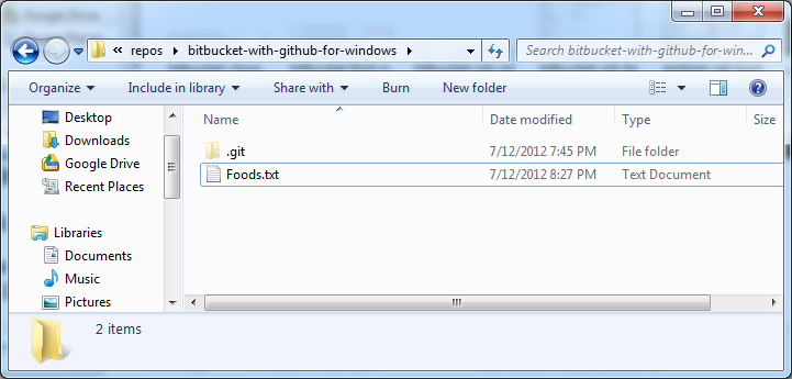 Setup Git And Github For Windows 7 For Use With Bitbucket